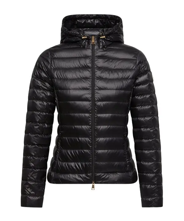 Moncler Igelhood Zip-up Short Padded Jacket - Black