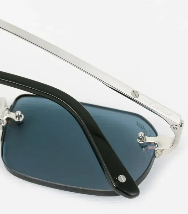 Cartier Rectangular Frame Sunglasses