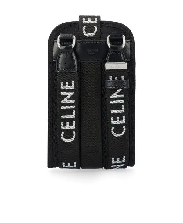 Celine Trekking Phone Pouch In Nylon