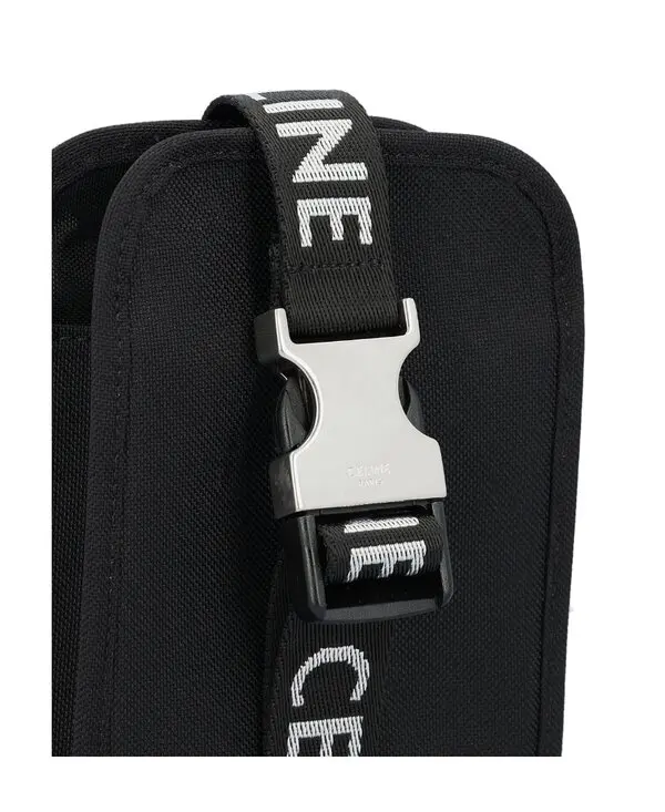 Celine Trekking Phone Pouch In Nylon