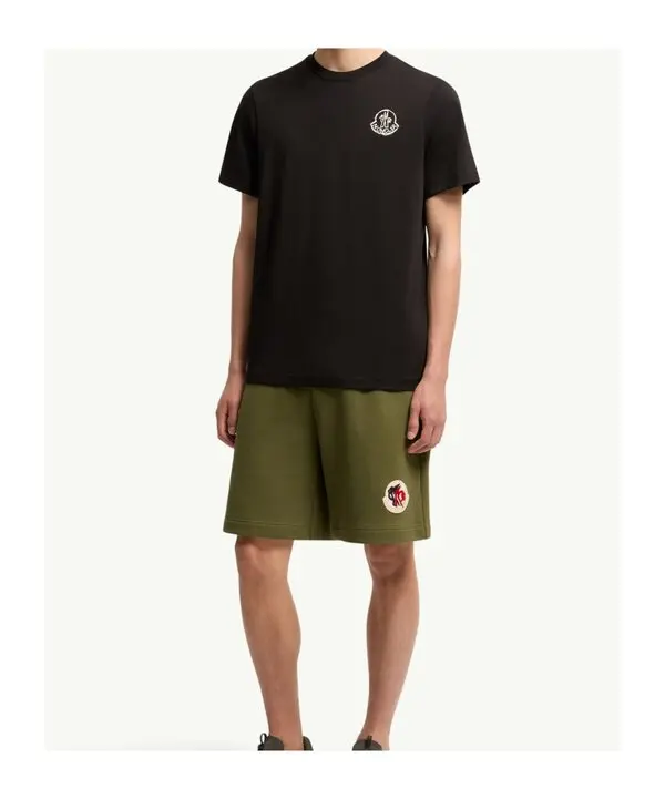 Moncler Cotton Jersey Logo Patch T-shirt
