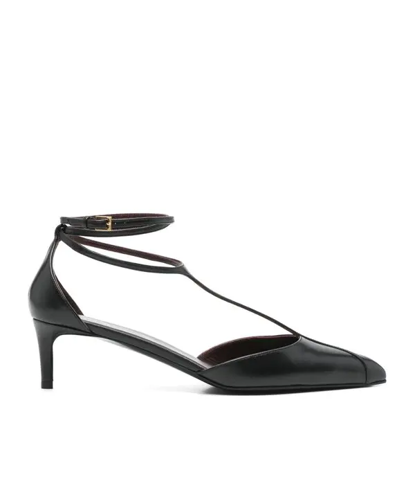 Khaite Mia Pointed-toe Pumps - Black