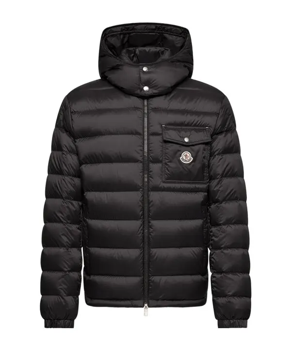 Moncler Verith Hooded Short Down Jacket - Black