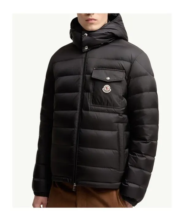 Moncler Verith Hooded Short Down Jacket - Black