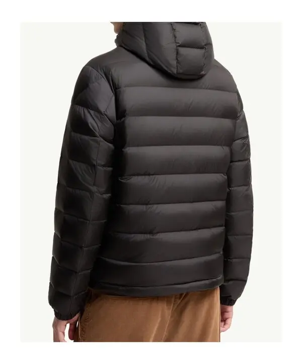 Moncler Verith Hooded Short Down Jacket - Black