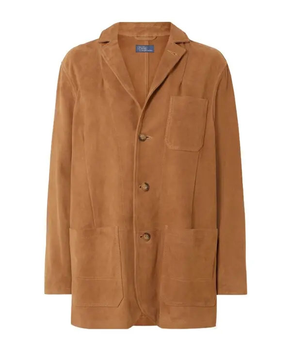Polo Ralph Lauren Suede Three-button Jacket
