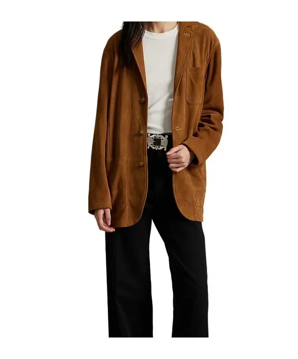 Polo Ralph Lauren Suede Three-button Jacket