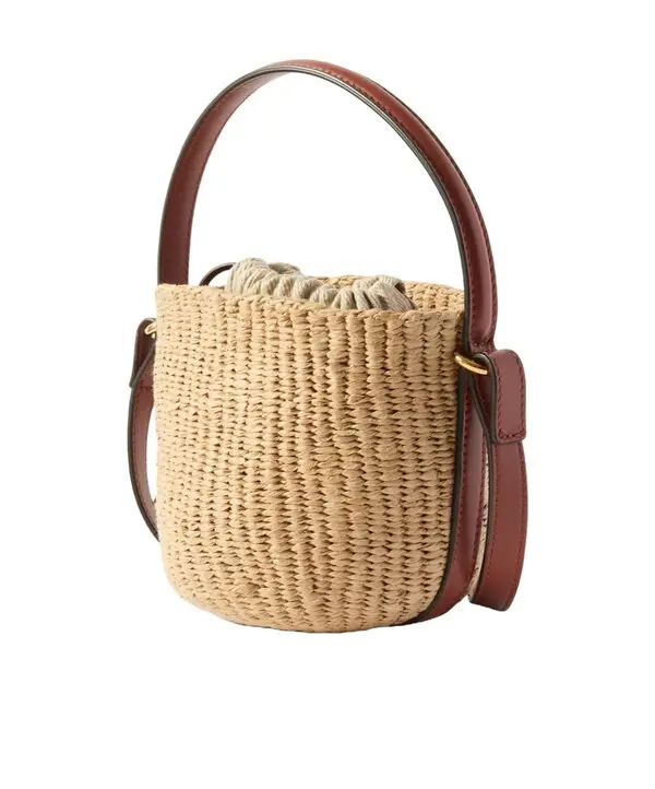 Chloé Horse Medal Mini Basket Bag
