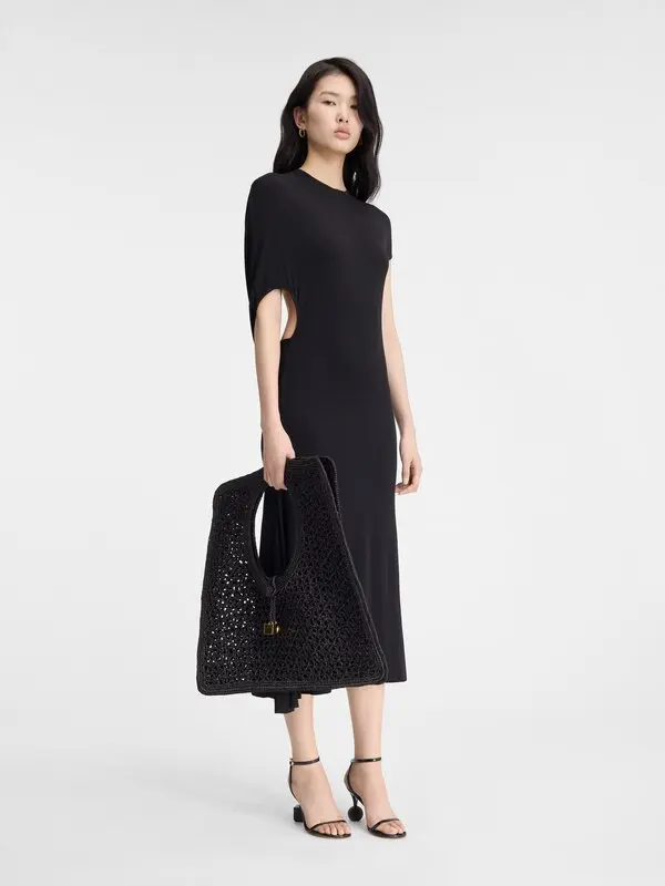 Jacquemus Drape Detailed Dress