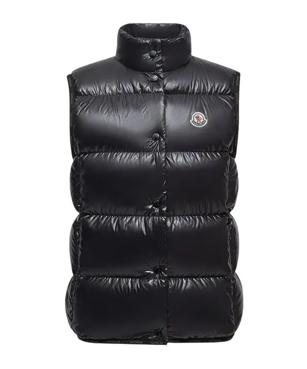 Moncler Badia Down Gilet - Black