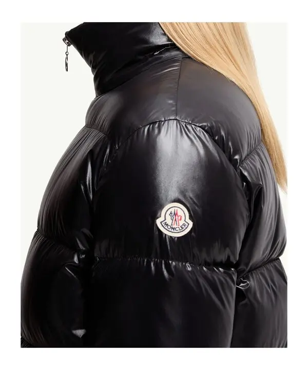 Moncler Abbadia Short Puffer Jacket - Black