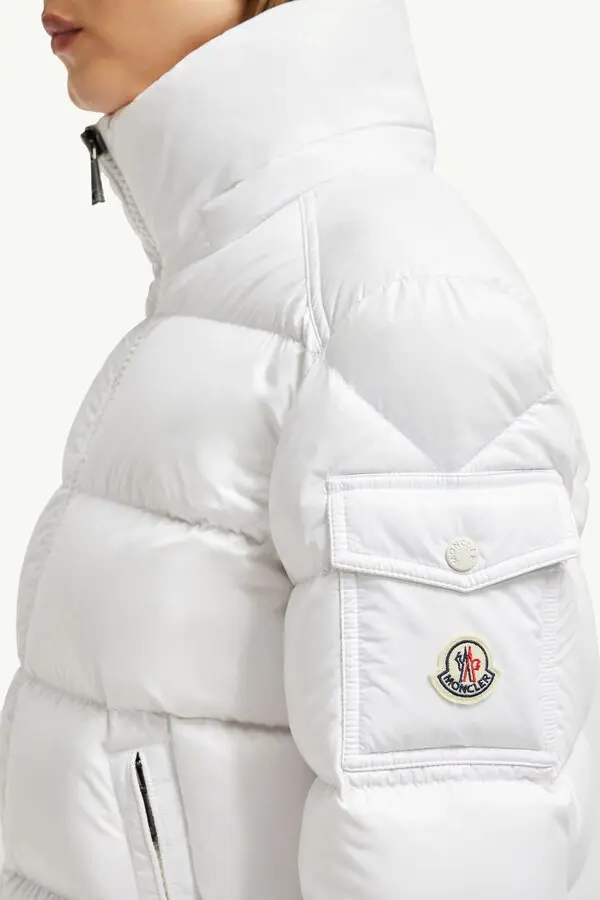Moncler Maire Hooded Short Down Jacket