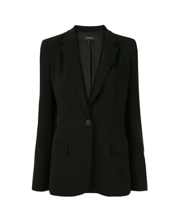 Theory Single-breasted Blazer - Black