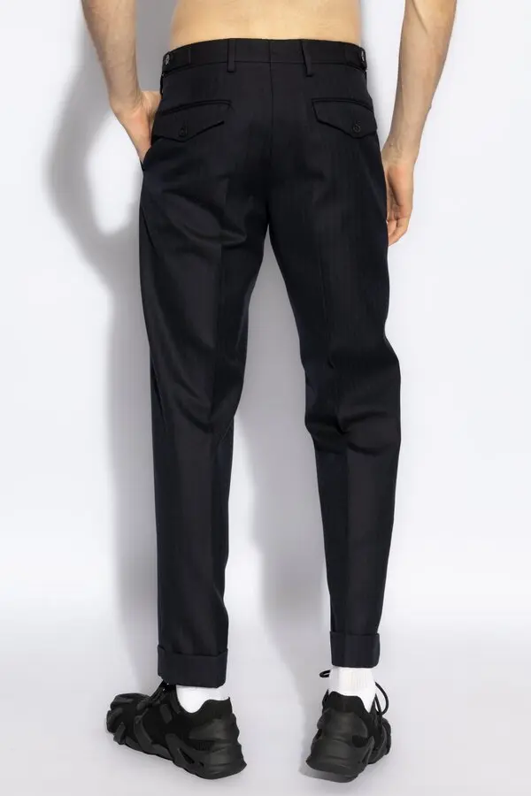 Dries Van Noten Straight Casual Pants