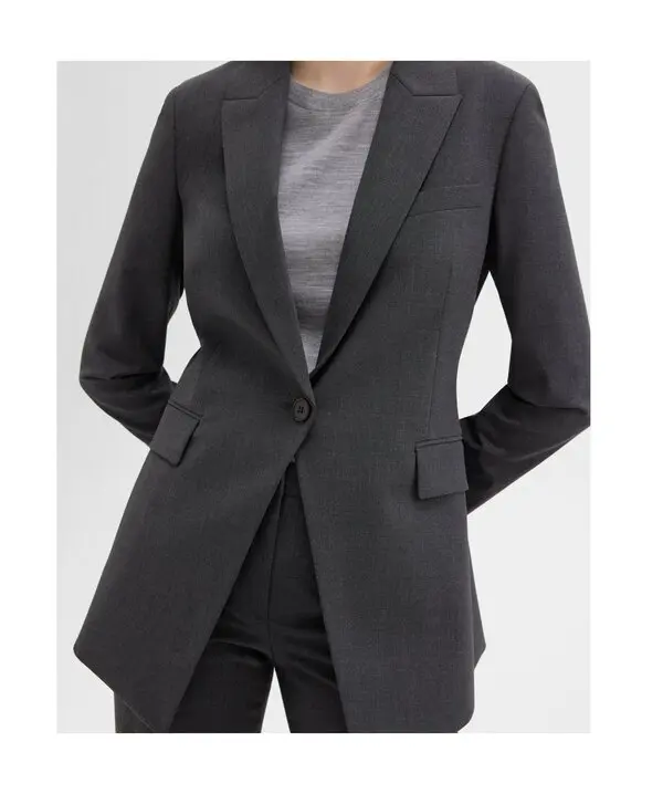 Theory Single-breasted Tailored Blazer