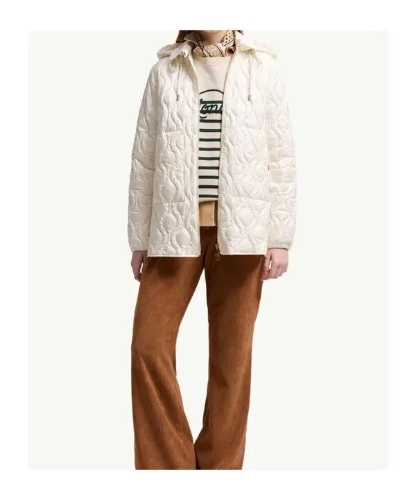 Moncler Balette Quilted Mid-length Down Jacket