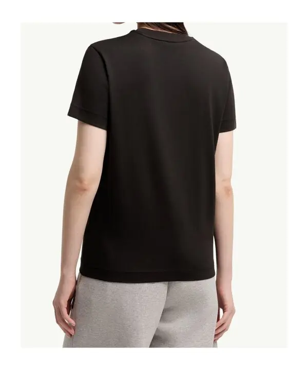 Moncler Logo Patch Cotton T-shirt