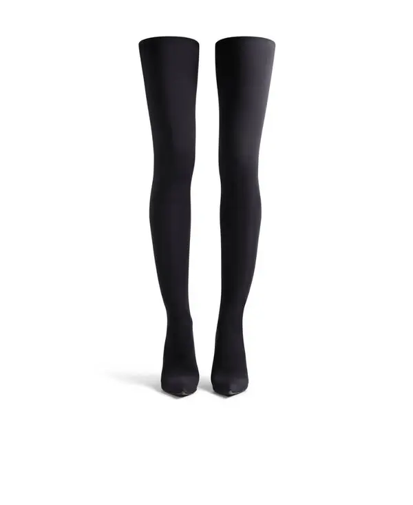 Balenciaga Hourglass 100mm Over-the-knee Boots