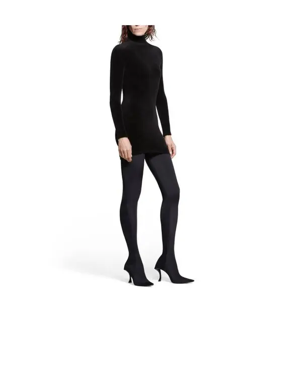 Balenciaga Hourglass 100mm Over-the-knee Boots