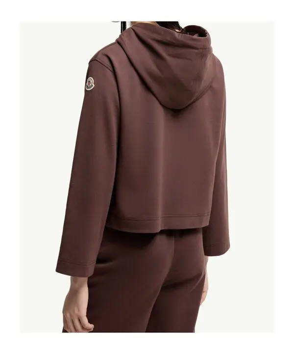 Moncler Cotton Blend Hooded Sweatshirt