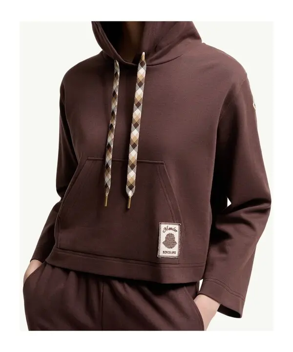 Moncler Cotton Blend Hooded Sweatshirt