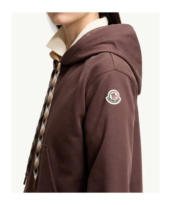 Moncler Cotton Blend Hooded Sweatshirt