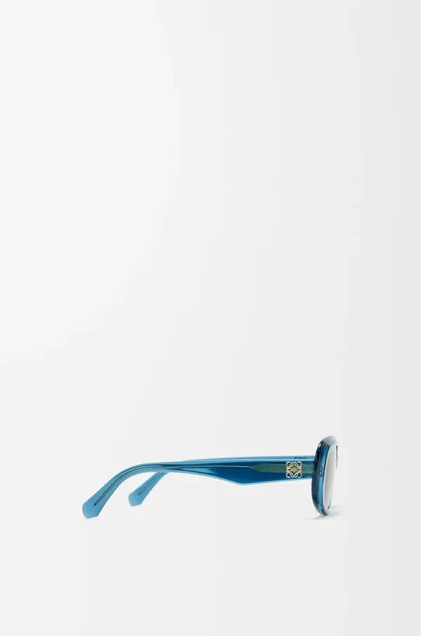 Loewe Mini Anagram Steps Rectangular Sunglasses