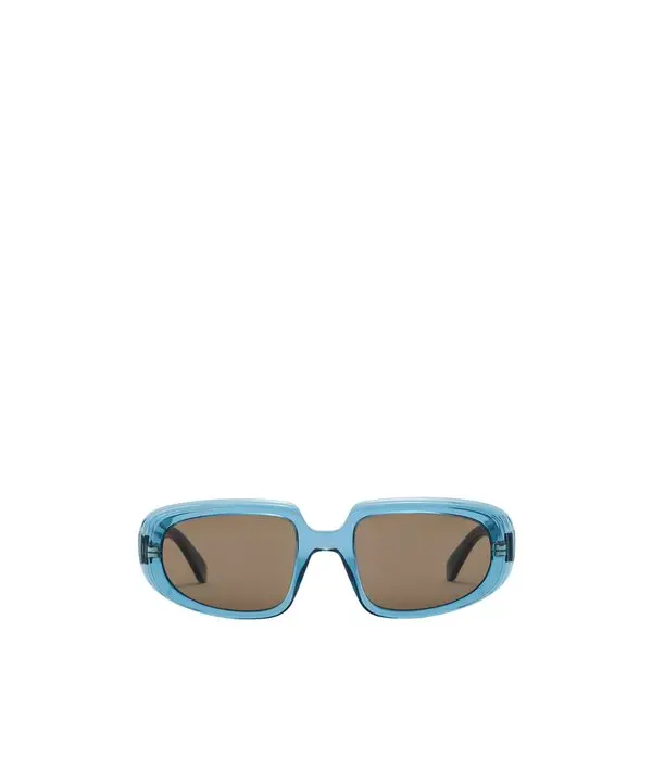 Loewe Mini Anagram Steps Rectangular Sunglasses