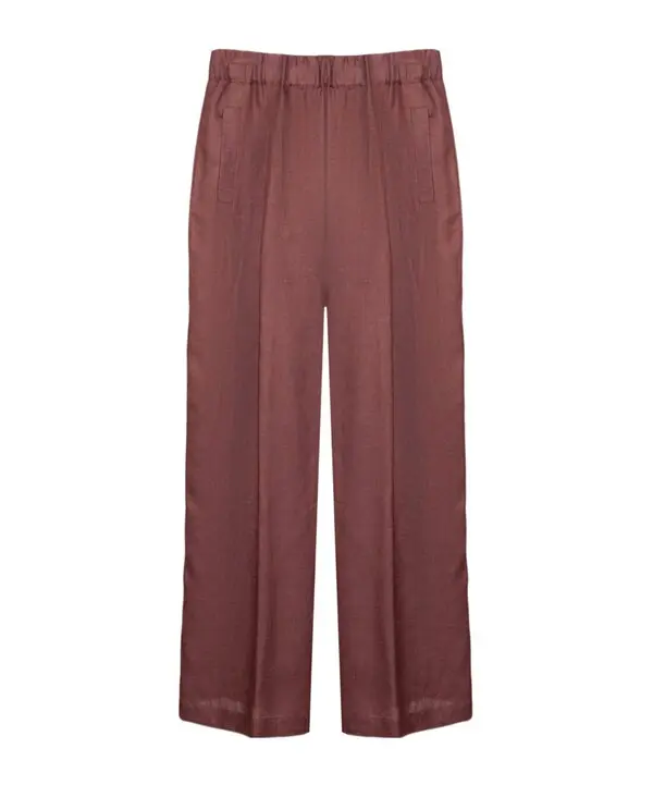 SEMICOUTURE Wide-leg Elasticated Waist Pants