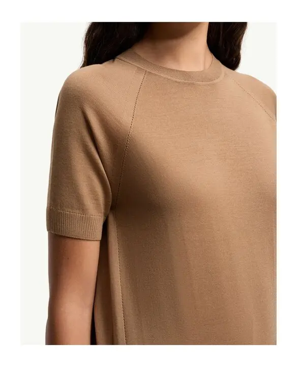 Moncler Short Sleeve Wool Sweater
