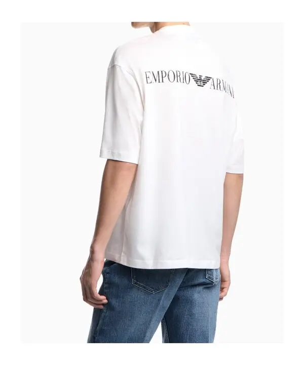Emporio Armani Logo Printed Crewneck T-shirt