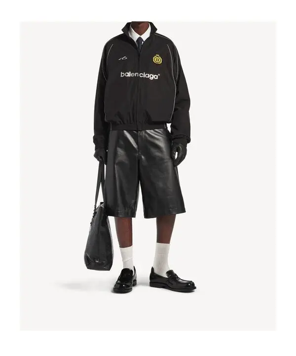 Balenciaga Techno Cotton Poplin Soccer Track Jacket