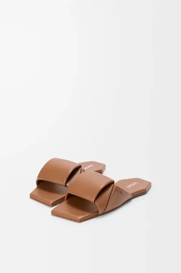 Loewe Origami Square-toe Sandals