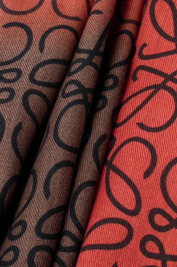 Loewe Wool And Cashmere Rectangular Scarf