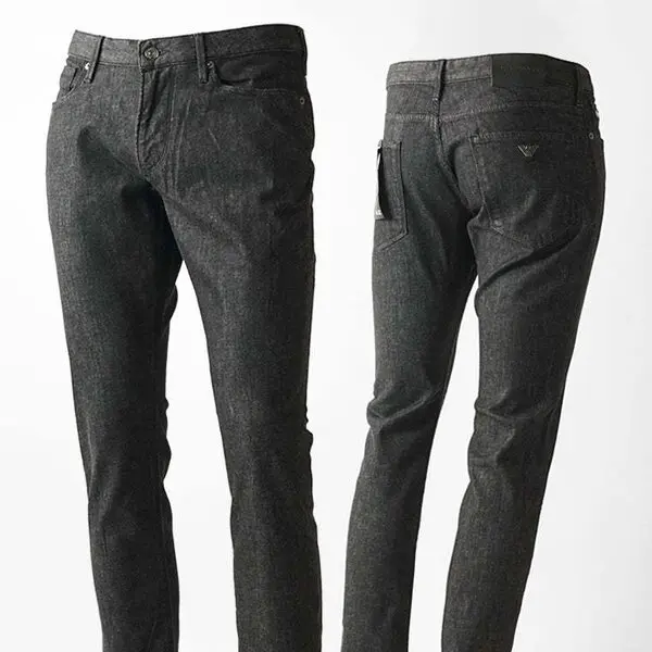 Emporio Armani Wash-finished Slim Denim Jeans
