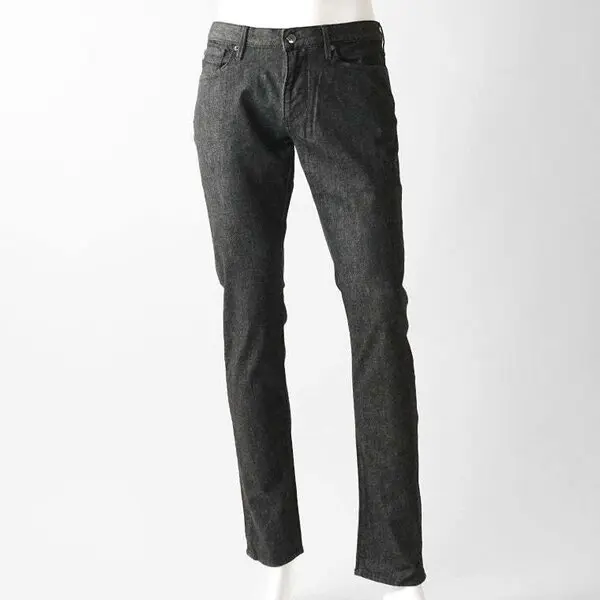 Emporio Armani Wash-finished Slim Denim Jeans