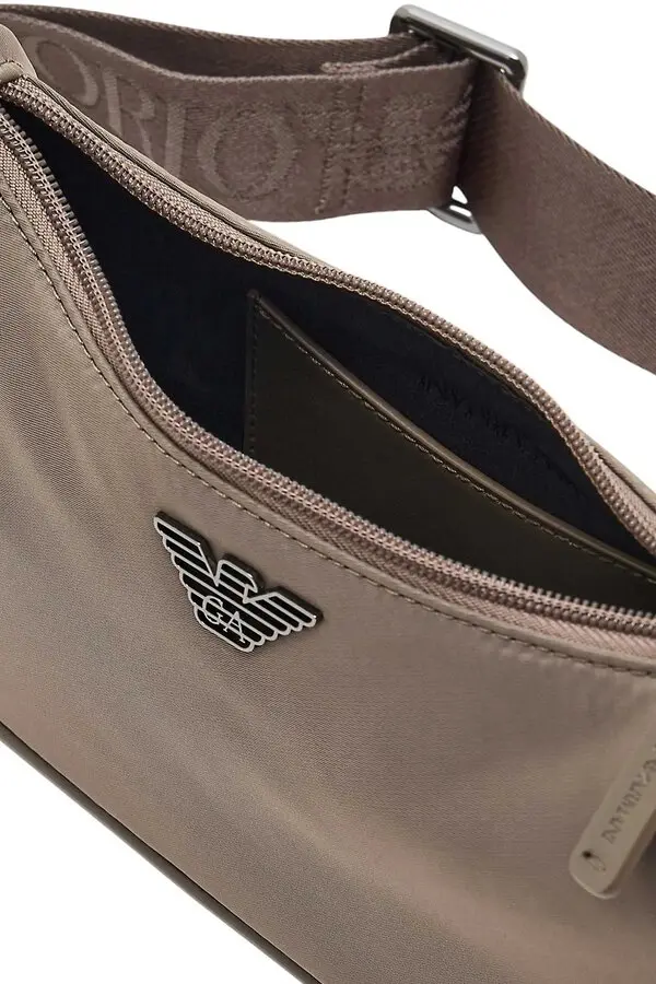 Emporio Armani Logo Strap Shoulder Bag