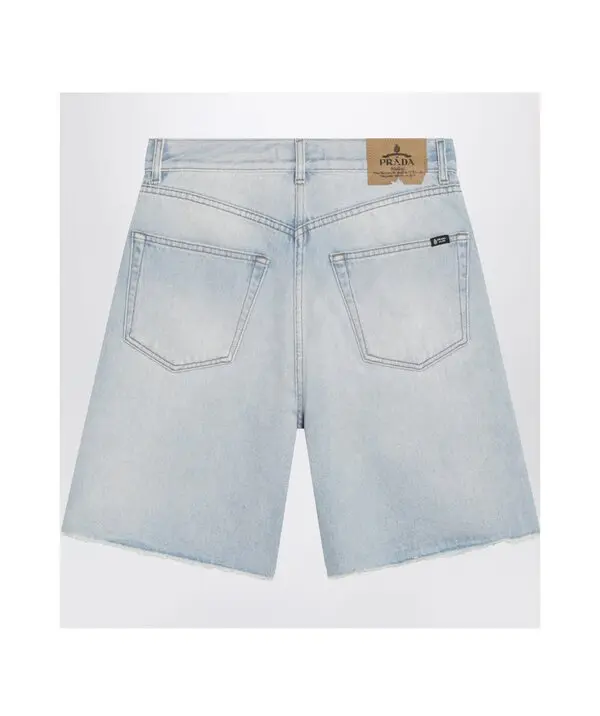 Prada Denim Bermudas
