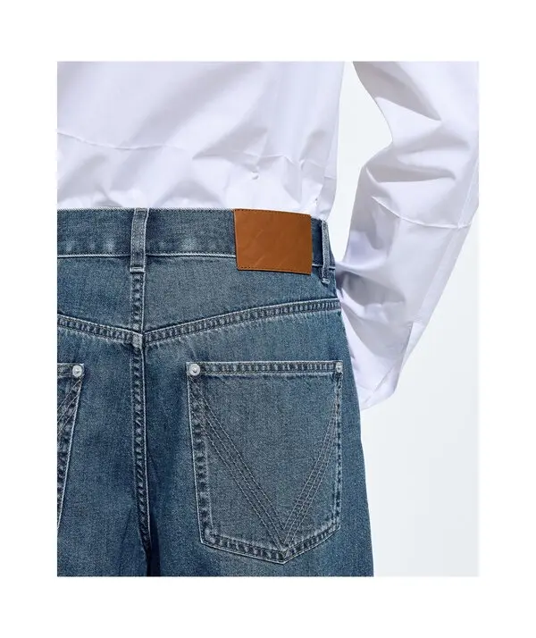 Bottega Veneta Wide Leg Jeans