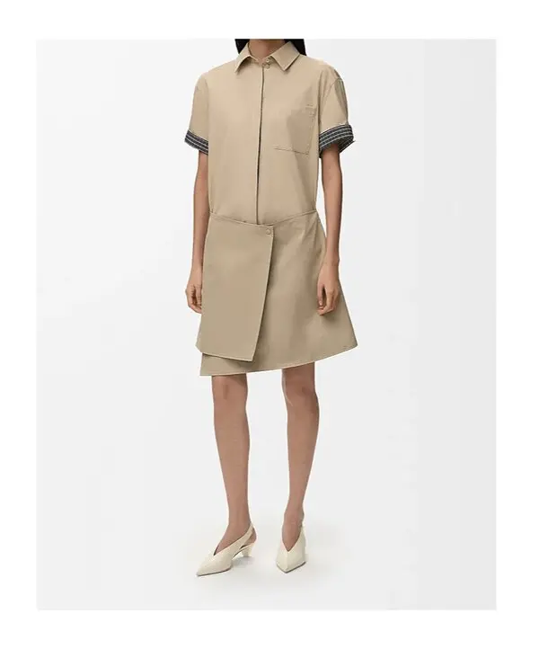Loewe Cotton And Silk Dress