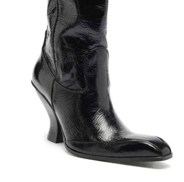 DIESEL® D-luffy Patent Leather Boots