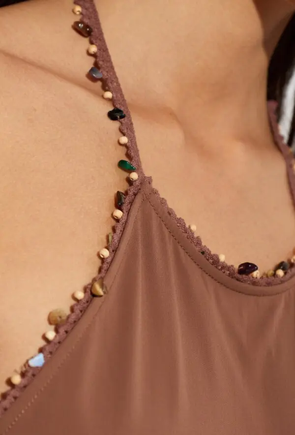 Christopher Esber Beach Quartz Halterneck Long Dress