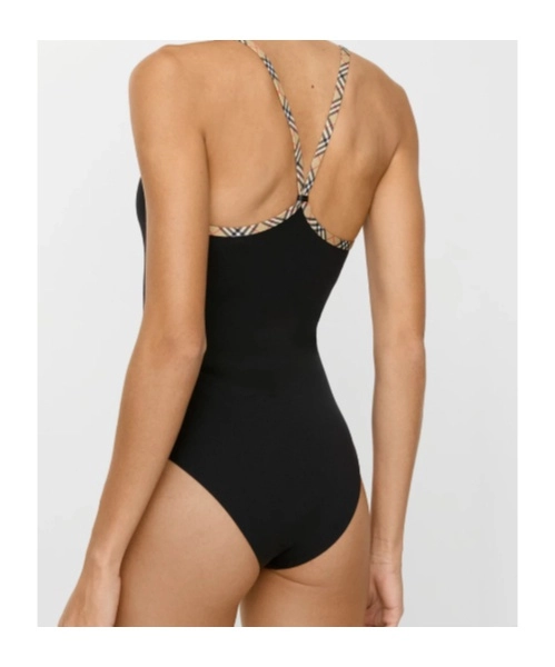 Burberry Check-trim One-piece Swimsuit