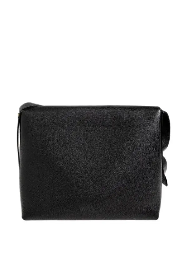 Versace Medusa Biggie Leather Messenger Bag