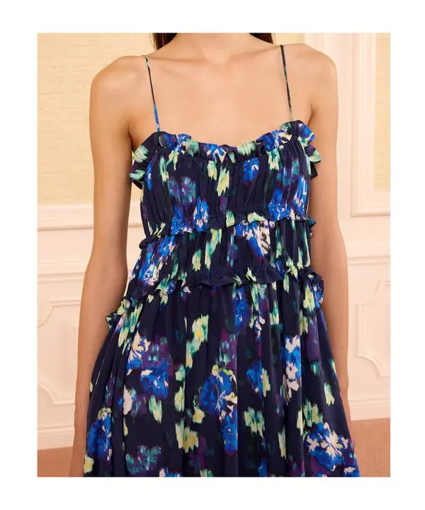 Ulla Johnson Lilac Camisole Silk Dress