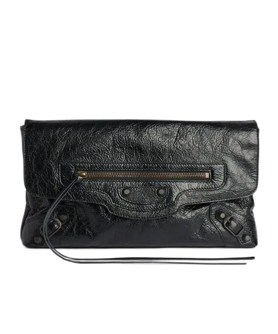 Balenciaga Le City Clutch - Black