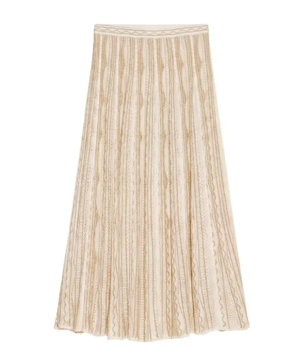 Ulla Johnson Clio Knit Midi Skirt