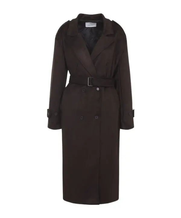 THE FRANKIE SHOP Long-sleeved Windbreaker - Brown