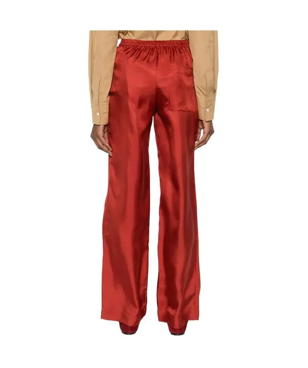 LOULOU STUDIO Wide Leg Elastic Waist Pants