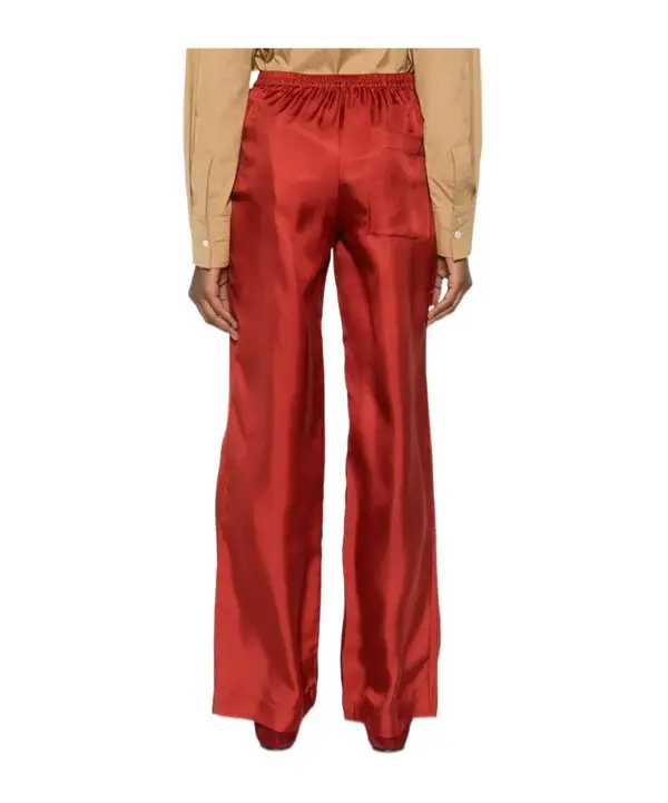 LOULOU STUDIO Wide Leg Elastic Waist Pants